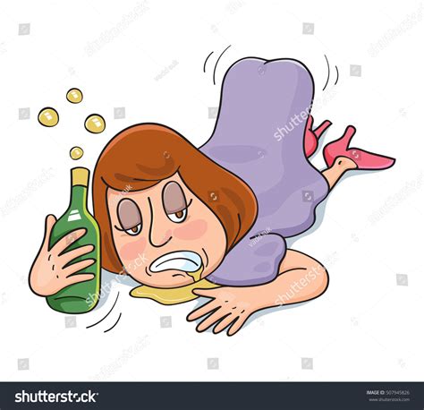 1531 Drunk Woman Cartoon Stock Vectors Images And Vector Art Shutterstock
