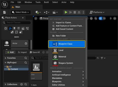 Setting Up A New Ar Project In Unreal Engine Unreal Engine Documentation Epic Developer