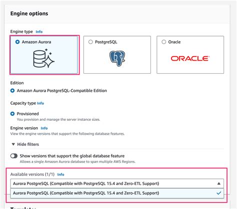プレビュー Amazon Rds のプレビュー環境で、rds For Postgresql 160 と Aurora Postgresql Zero Etl Support が使える
