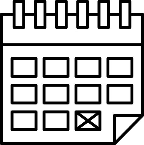 Date Line Icon 36614266 Vector Art At Vecteezy