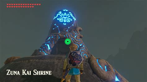 The Legend Of Zelda Breath Of The Wild Zuna Kai Shrine Guide Player