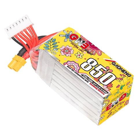 Gaoneng Gnb 22 8v 6s 850mah 120c Lihv Micro Battery Xt30 — Racedayquads