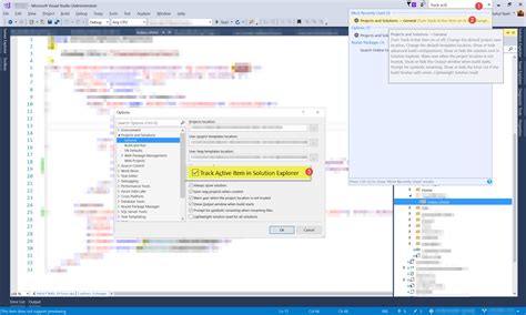Tip Of The Week Track Current File In Visual Studio Solution Explorer
