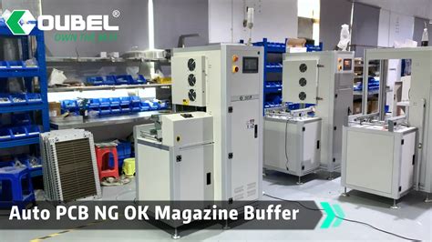 Full Automatic PCB Multifunction Buffer Conveyors SMT NG OK Vertical Buffer For SMT Production