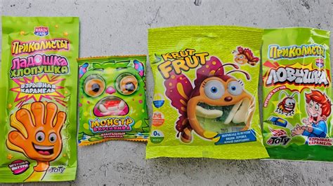 Satisfying Candy Sounds Asmr Sweet Unboxing With Lollipops And Dragees