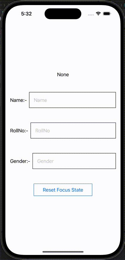 Chapter 9 Swiftui Focusstate Property Wrapper With Multiple Texfield
