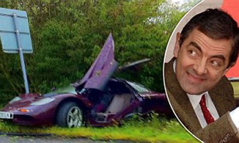 Rowan Atkinson Car Accident 2011