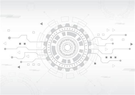 Circuit Technology Background With Hi Tech Digital Data Graphic