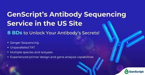 Genscript On Linkedin Antibody Sequencing Service