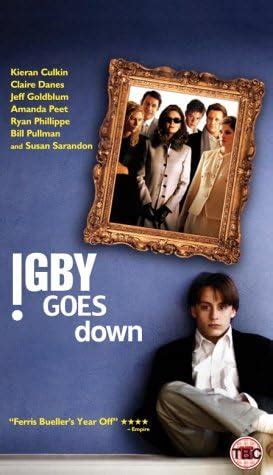 Igby Goes Down [vhs] Kieran Culkin Claire Danes Jeff Goldblum