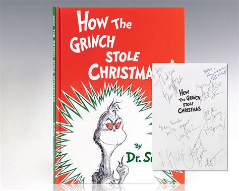 How The Grinch Stole Christmas By Seuss Dr Theodor Geisel Ron