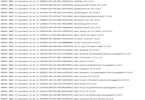 Exit Code Adobe Master Collection Installation Adobe Community