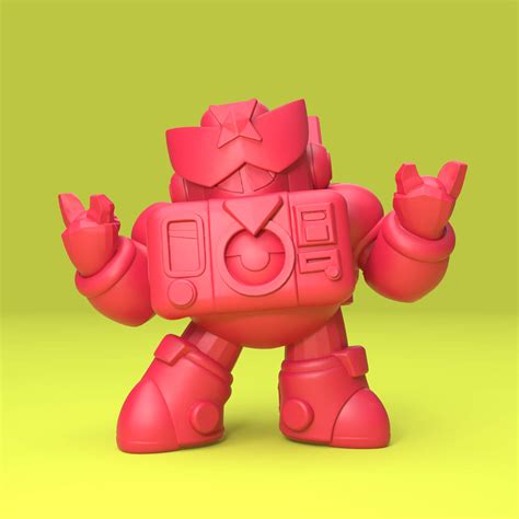 Surge Original Brawl Stars 3d Model By 3d Stars
