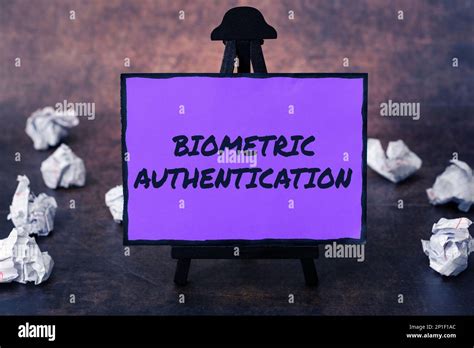Inspiration Showing Sign Biometric Authentication Conceptual Photo Identity Verification