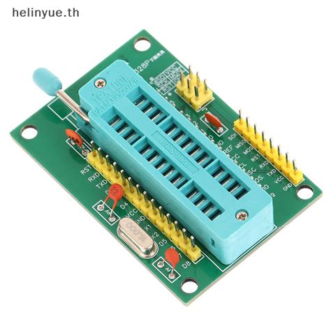 Helinyue Atmega8 Atmega48 Atmega168 Atmega328p Pu Dip28 บอร์ดโปรแกรมเมอร์ ขนาดเล็ก Th Shopee
