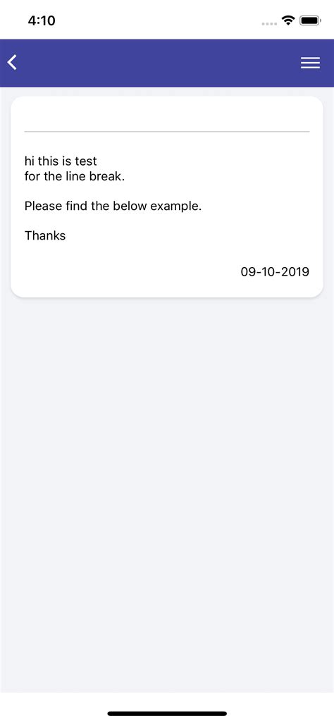 Content Having N Not Breaking To New Line · Issue 303 · Meliorence