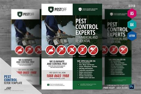 Pest Control Promotional Flyer Pest Control Advertising Ideas Pest