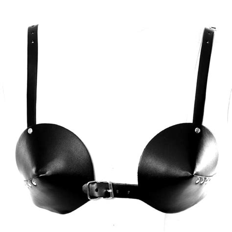Leather Spike Body Harness Bra Bondage Women Sexy Top Cage Etsy