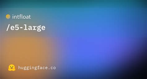 Intfloate5 Large · Hugging Face