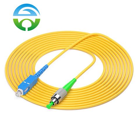 patch cord sc upc fc apc sm 9 125um g652 d simplex lszh 3 0mm ghcomtek