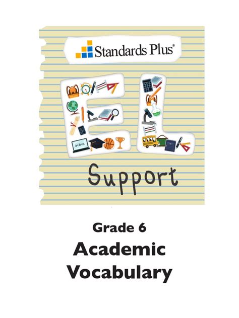6 Eld Academic Vocabulary Pdf Numbers Pronoun
