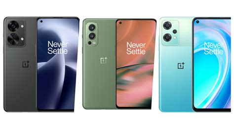 OnePlus Nord 2T Versus OnePlus Nord 2 Versus OnePlus Nord CE 2 Prices Specs And Features