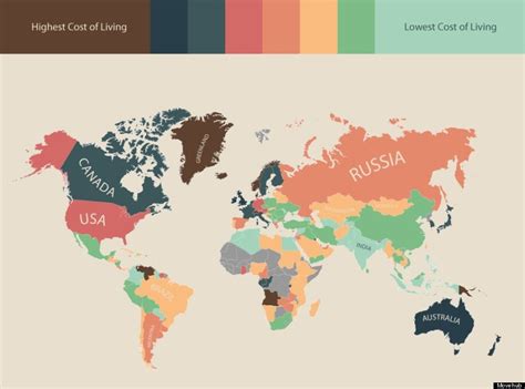 Here Are The Most Expensive Countries In The World To Live In Huffpost Impact