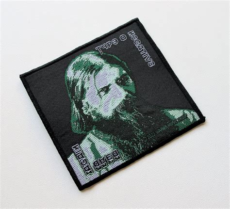 Type O Negative Dead Again Woven Patch 