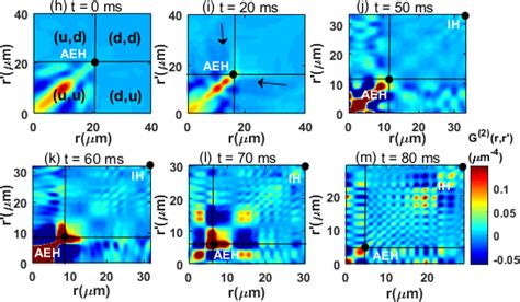 color online density density correlation g 2 r r 0
