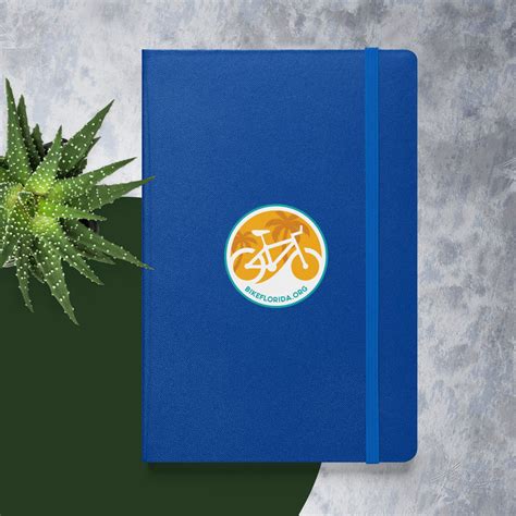 Bike Florida Hardcover Bound Notebook Bike Florida