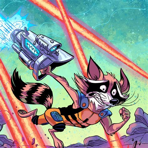 Artstation Rocket Raccoon