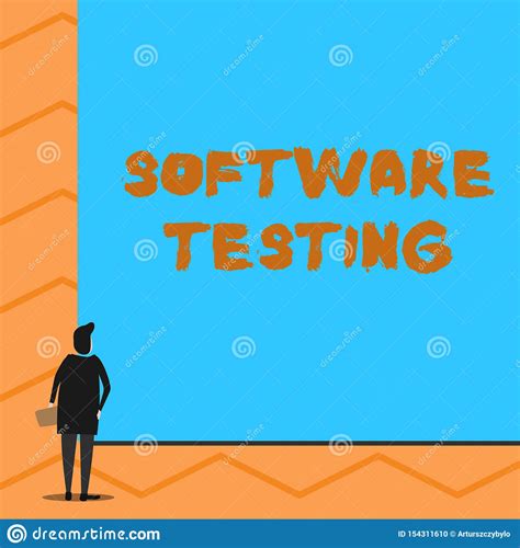 Text Sign Showing Software Testing Conceptual Photo Investigation Provide Information About The