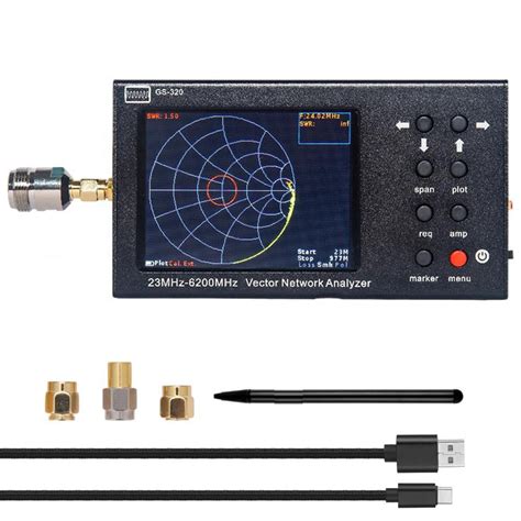 Digital Tester 6ghz Vector Network Analyzer Vna Antenna Analyzer 32