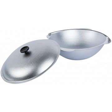 Казан татарский с крышкой 12 л, силумин, диаметр 42 см. - купить по ...