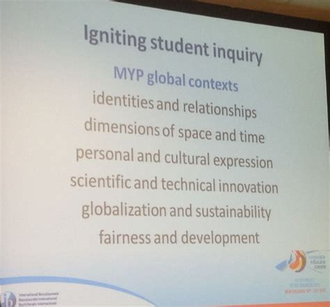 Here Are The Global Contexts They Are Completely Aligned With The Transdisciplinary Themes Of