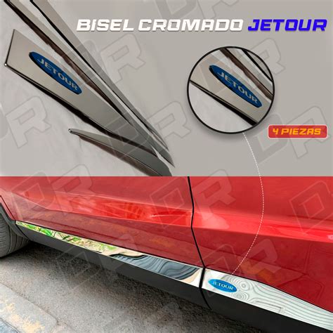 Bisel Cromado Jetour X70 Dragon Racing