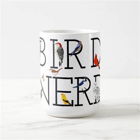 Bird Nerd Assortment Two Coffee Mug Zazzle