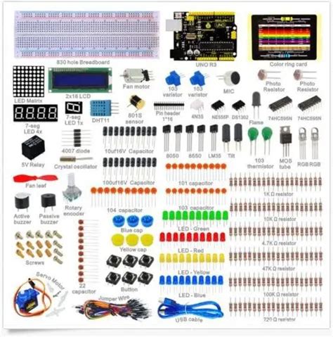 Starter Kit Arduino Beginners Suite Arduino Uno R3 In Parts And Accessories From Toys And Hobbies On