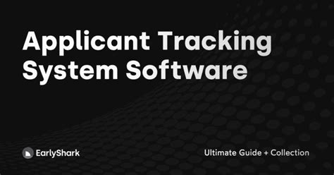 Applicant Tracking System Software Ultimate Guide Collection