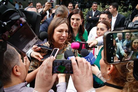 Entrevista De La Senadora Xóchitl Gálvez Ruiz Durante La Sesión