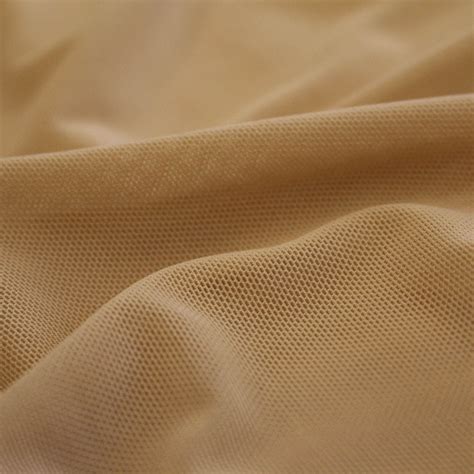 Skin Flesh Nude Power Mesh Net Fabric 4 Way Stretch Clothing Base