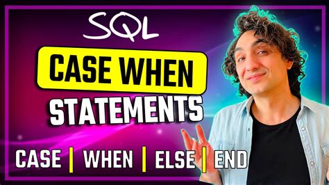 Sql Case When Statement Use Cases Sql Course 20 Youtube
