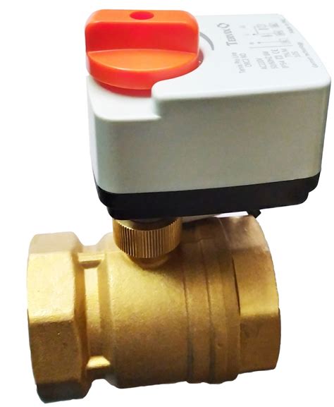 Купити 2 ходовий кульовий клапан н в 1 1 2 Dn40 з електроприводом