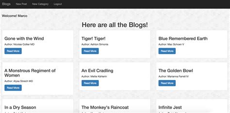 Github Mgenova12blog App A Simple Blog App That Allows To Create