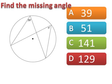 Circle Theorems Starter Teaching Resources