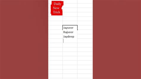time saving excel trick computertips excel shortcutkeys shortcuts tricks youtube