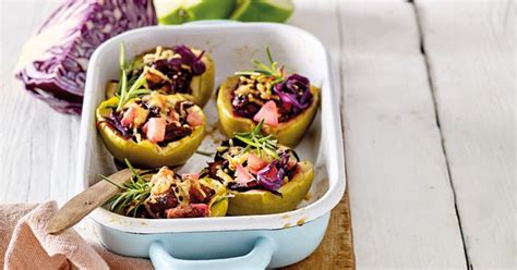 Gevulde Appel Met Gehakt Lidl recepten Recept Voedsel ideeën Recepten Appels