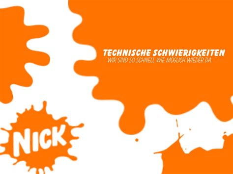 Nick Germany Technical Difficulties Screen By Gamermaster565 On Deviantart