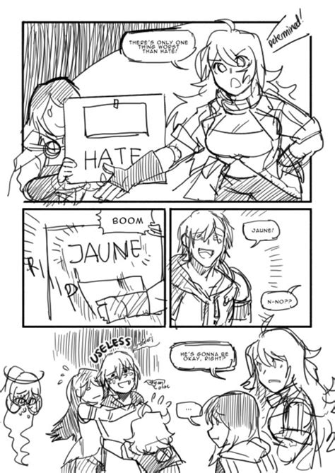 A Comic Strip With Two Girls Talking To Each Other