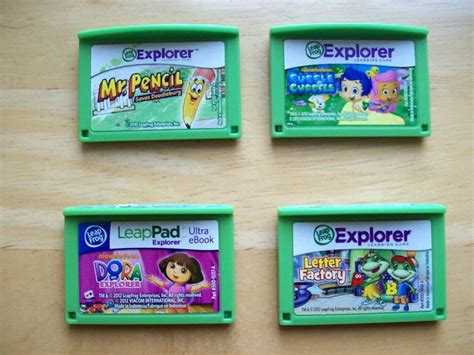 Leapfrog Leappad Games Bundle For Leappad 1 2 3 Ultra Platinum Xdi